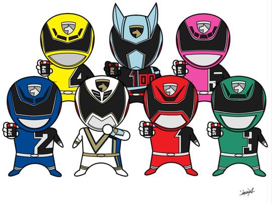Power Rangers S.P.D. is... - pixiv Encyclopedia
