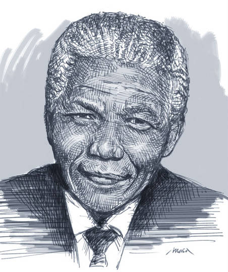 Nelson Mandela is... - pixiv Encyclopedia