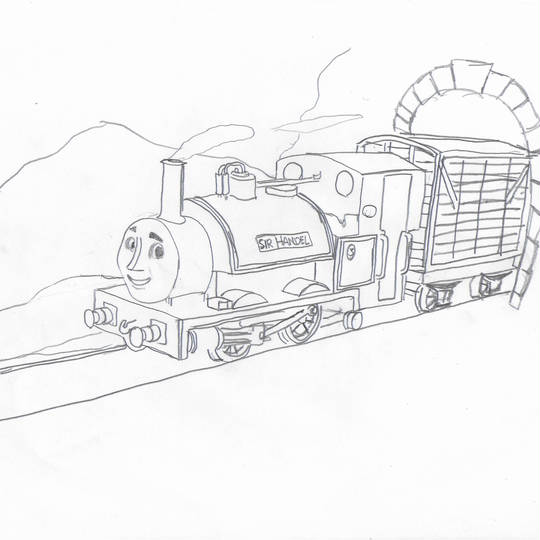 Sir Handel Coloring Pages